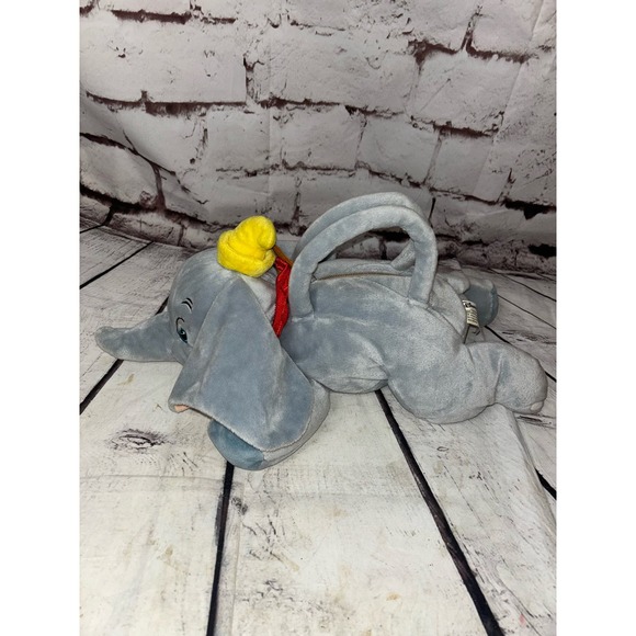 Disney | Bags | Disney Dumbo Stuffed Animal Plush Zippered Handbag ...